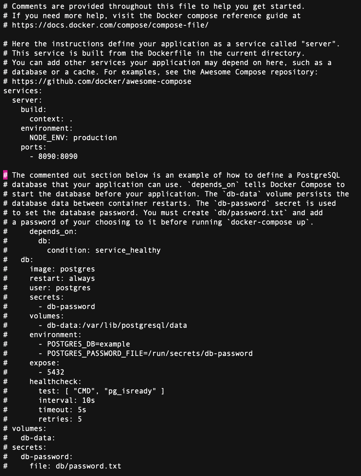 Docker Init: Containerize Fast