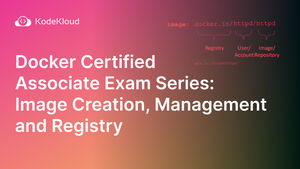 Docker Certified Associate Exam: Image Creation, Management and Registry