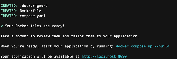 Docker Init: Containerize Fast