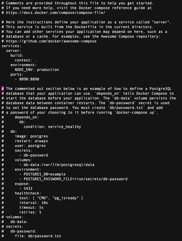 Docker Init Containerize Fast 6074