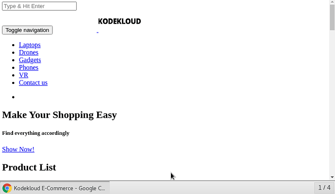 Demo Kodekloud E Commerce Application Devops Pre Requisites Kodekloud Devops Learning 