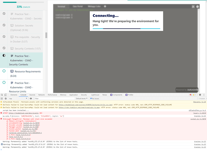 Unable To Start Lab Kodekloud Devops Learning Community 