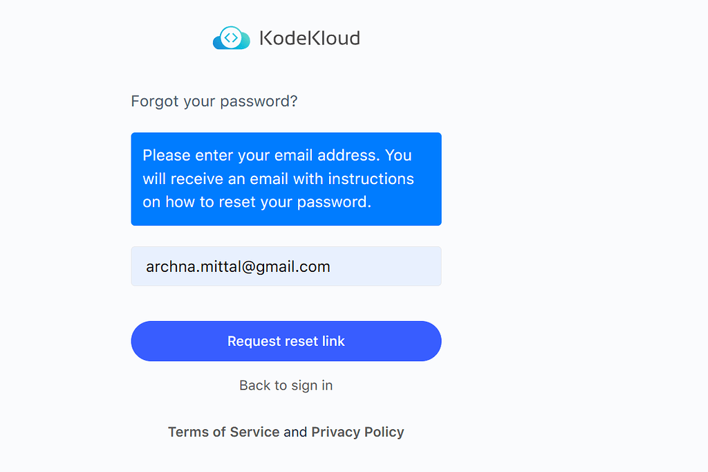 Unable To Login To My Kodekloud Account Kodekloud Engineer Kodekloud Devops Learning Community 