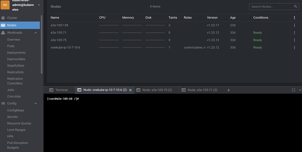 Able To Access Master And Worker Nodes Using Lens For Kubernetes By Mirantis How To Restrict 