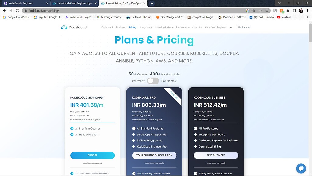Issue With Kodekloud Engineer Pro Kodekloud Engineer Kodekloud Devops Learning Community 