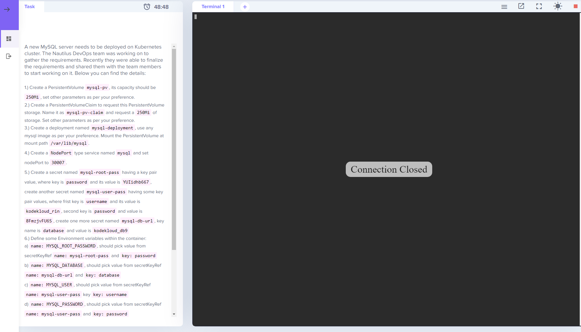 Lab Is Not Getting Loaded For The Kodekloud Srdevops Eng Task Kodekloud Engineer Kodekloud