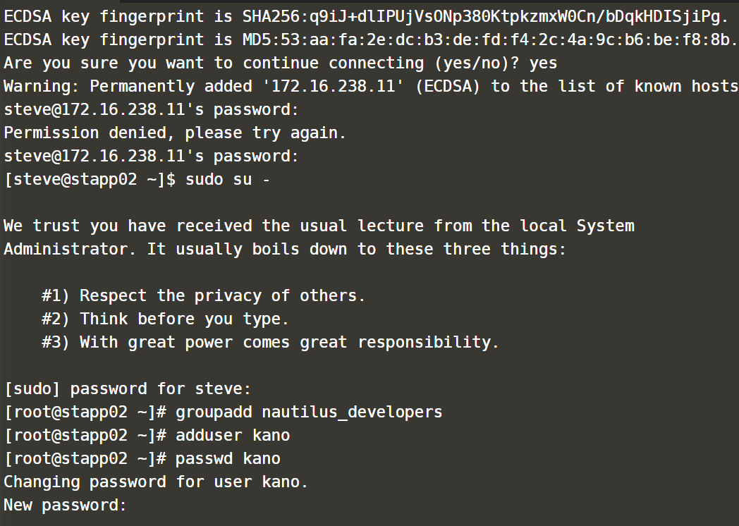 Add Group And User Kodekloud Devops Learning Community