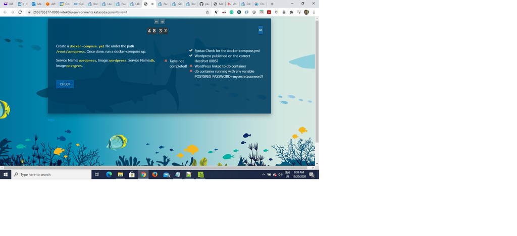 Postgres Password For Docker Compose Lab Docker Kodekloud Devops Learning Community