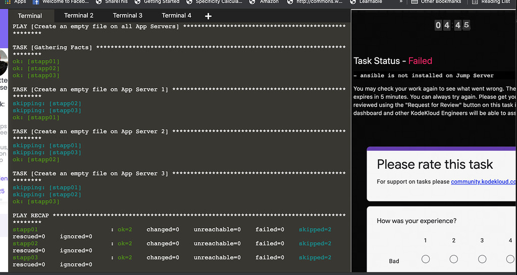 Ansible File Module Validation Error Makes No Sense Kodekloud Engineer Kodekloud Devops