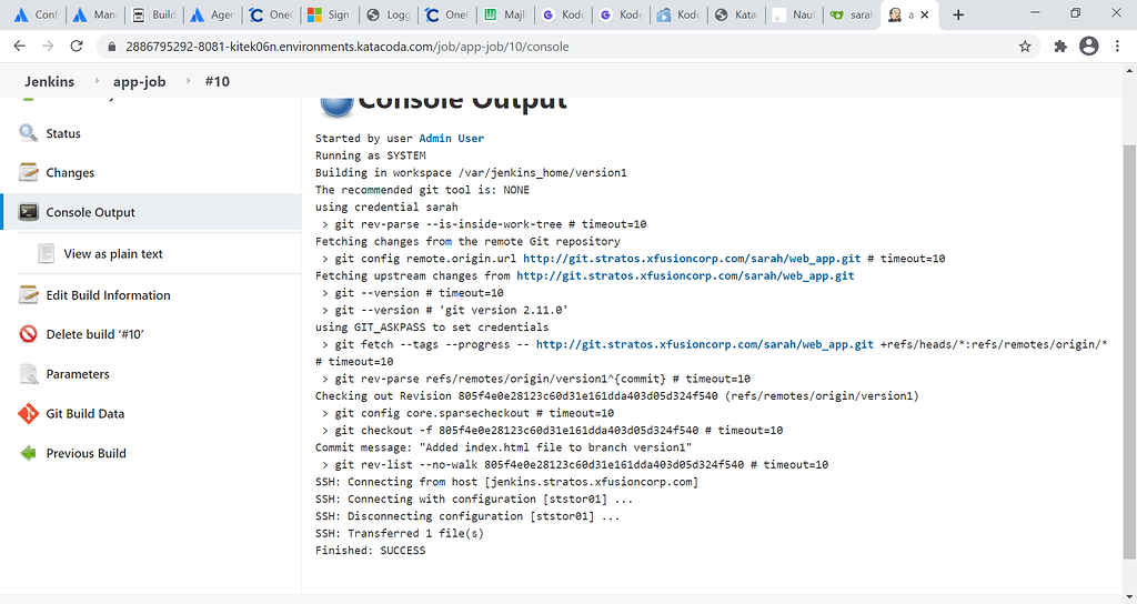 Jenkins Workspaces Failed Kodekloud Devops Learning Community